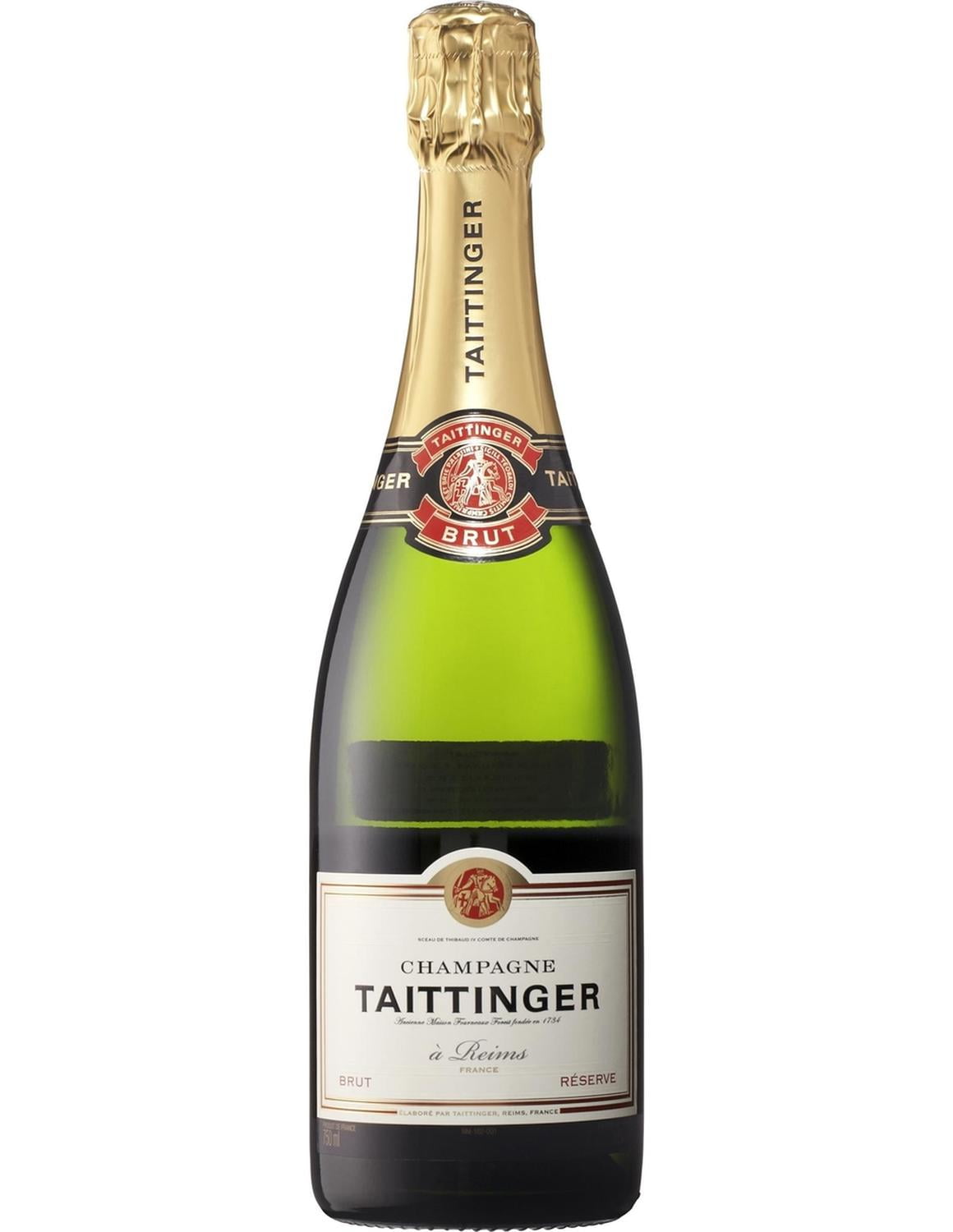 Vino Espumoso Taittinger Brut Reserve 375 ml Taittinger Champagne ...