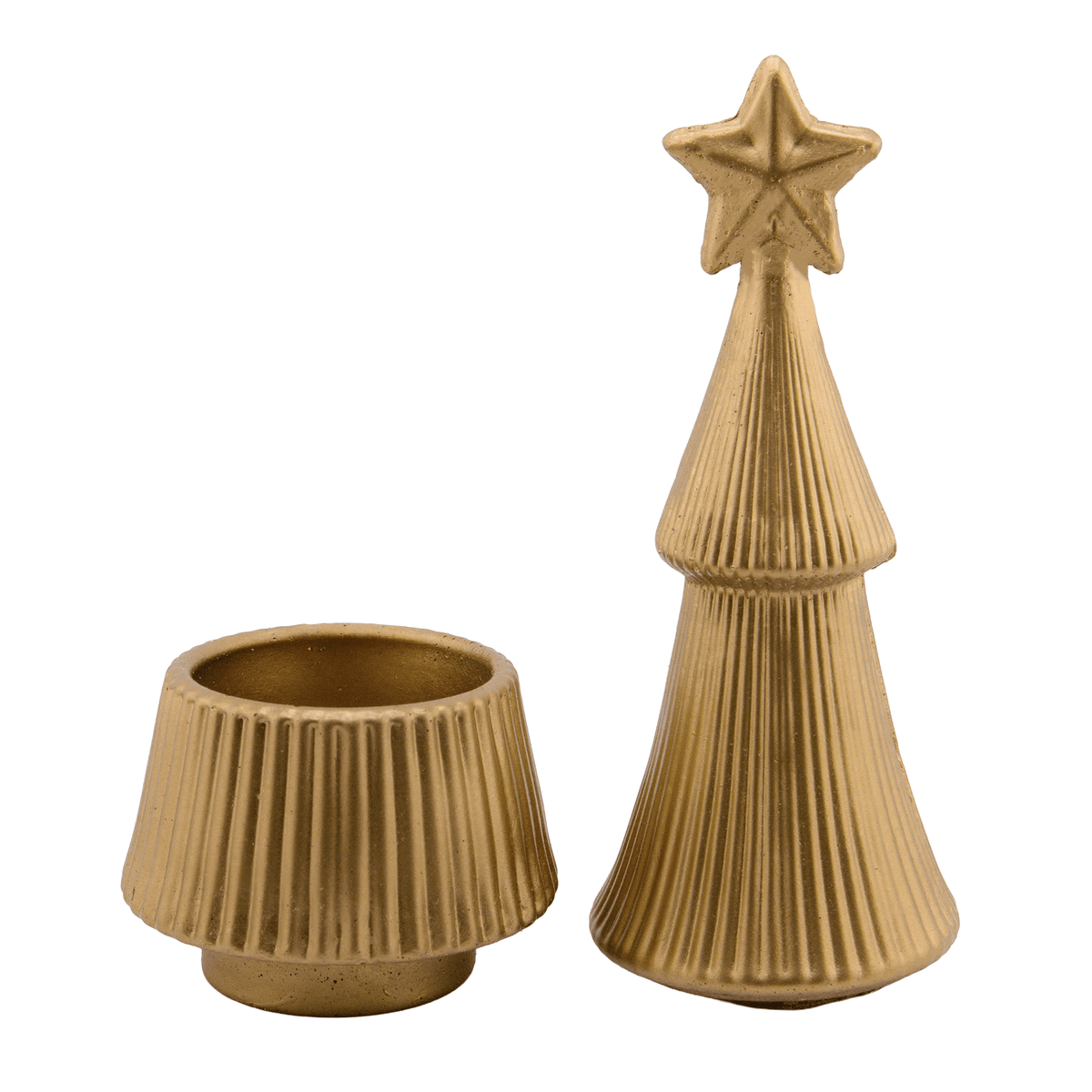 Colección Navidad - Árbol de Navidad - Pino Navideño de Concreto para ...